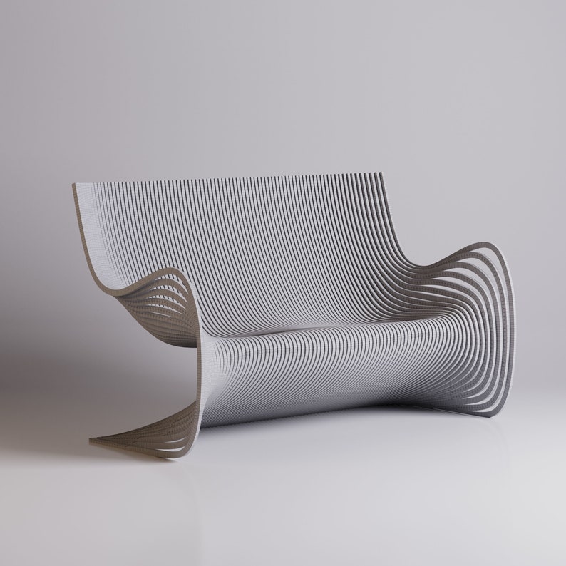 Parametric Chair,parametric Design,cnc Machine,cnc Router,wood Chair ...