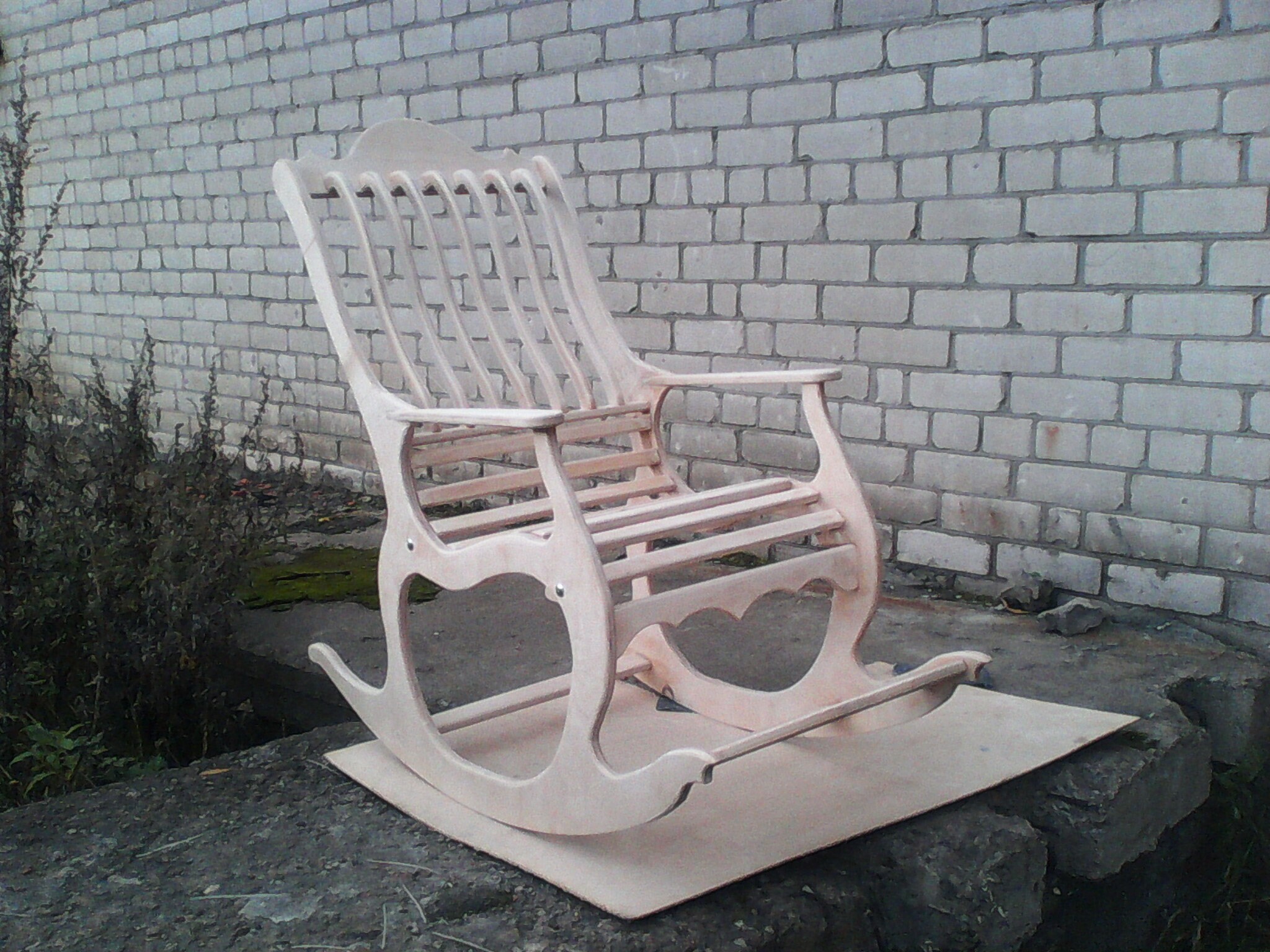 CNC CUTTING FILE Wooden Rocking Chair, Cnc Chair, Laser Cut Files, Cnc ...