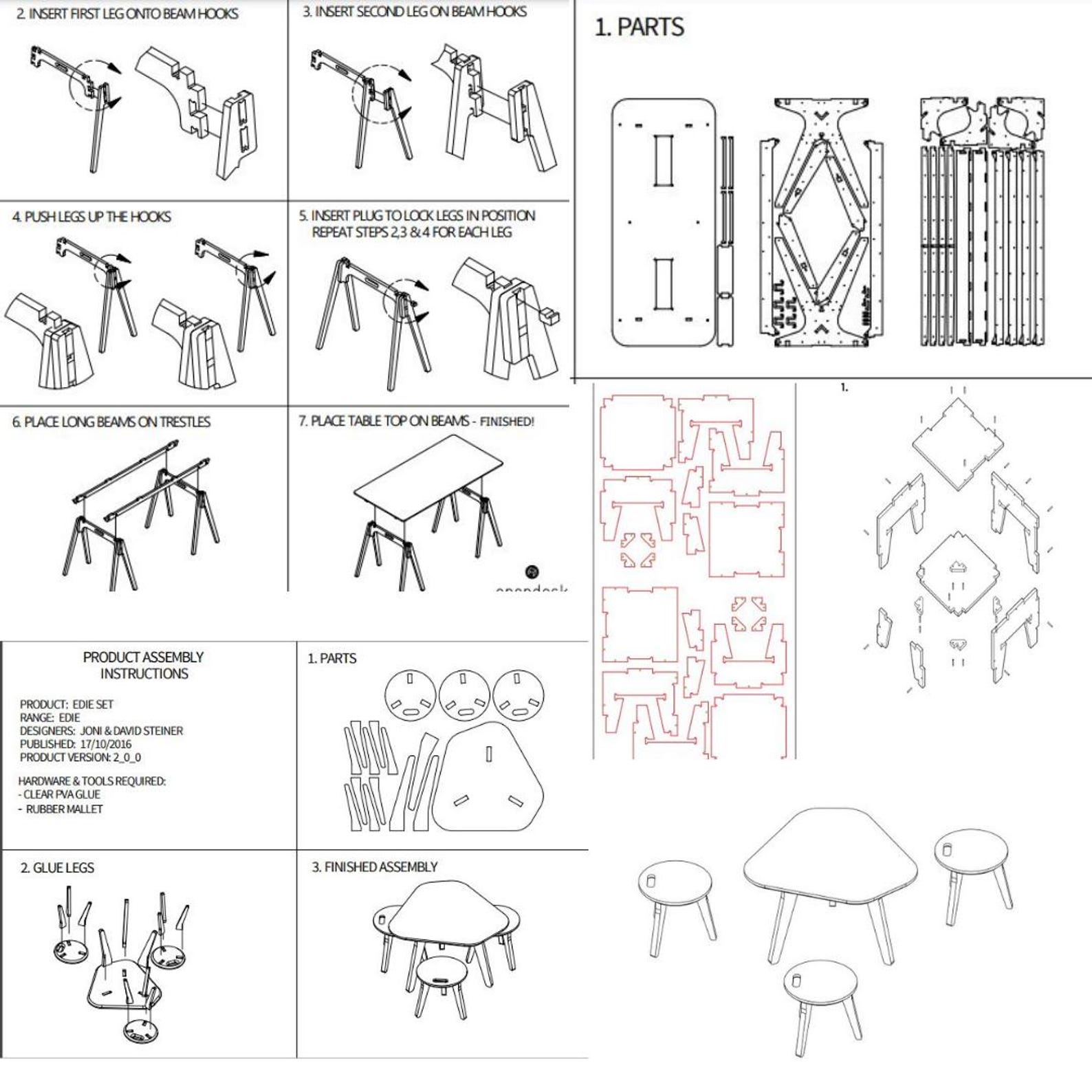 Cutting Machine File Pack,wood Furniture Pack,cnc Machine Files Pack ...