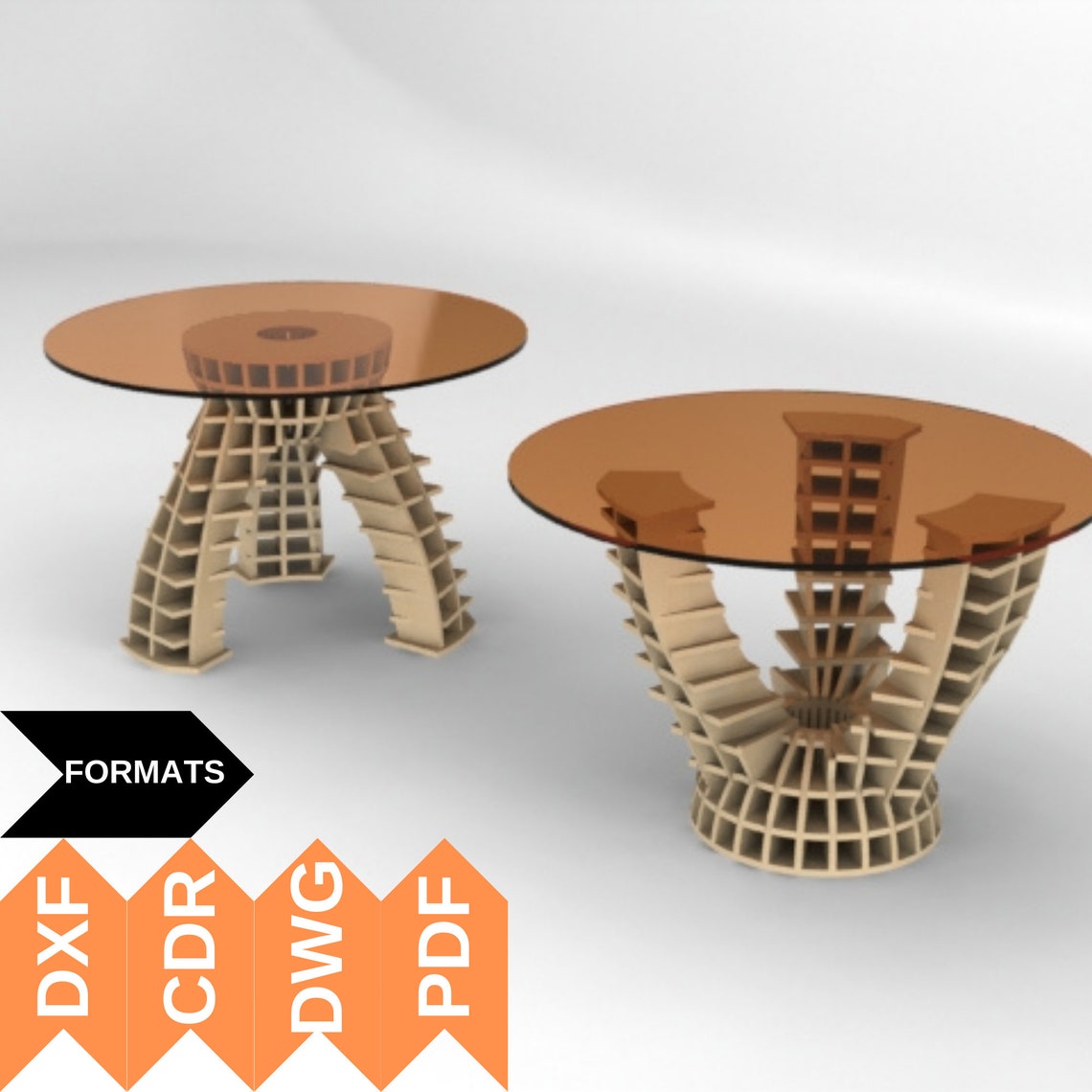 CNC CUTTING FILE Wooden Coffee Table, Cnc Coffee Table, Laser Cut Files ...