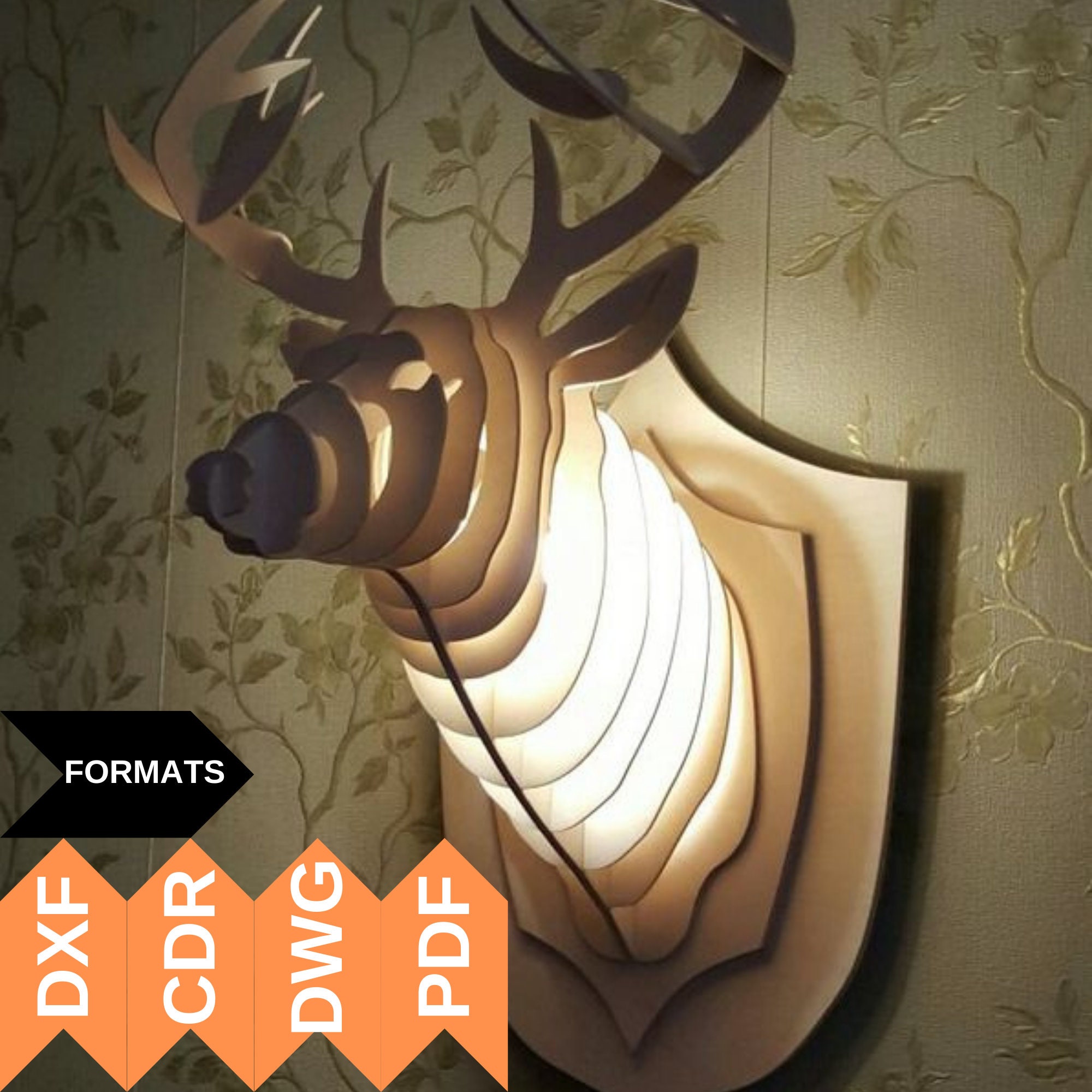 CNC CUTTING FILE Wooden Wall Decor, Cnc Wall Decor, Laser Cut Files ...