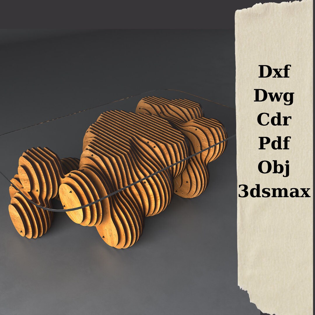 Parametric Coffe Table,cnc Cutting Files,cutting Machine Files ...