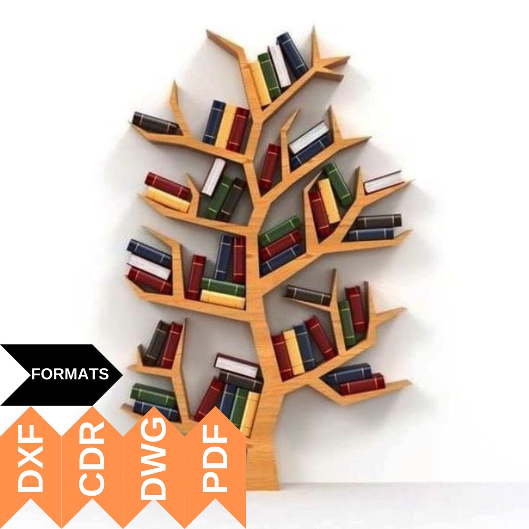 CNC CUTTING FILE Wooden Wall Shelf, Cnc Wall Shelf, Laser Cut Files ...