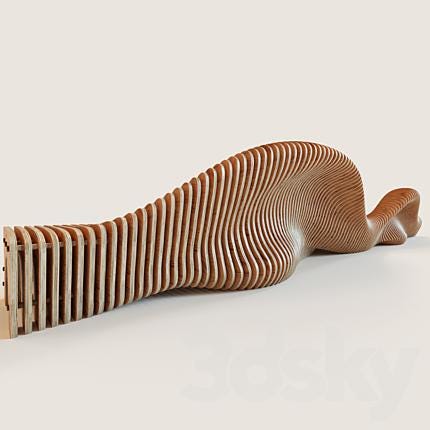 Parametric Cut Files,cnc Cutting Files,wood Bench Drawing,dxf File ...