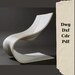 Parametric Chair,parametric Design,wood Chair Model,cnc Machine,cutting ...