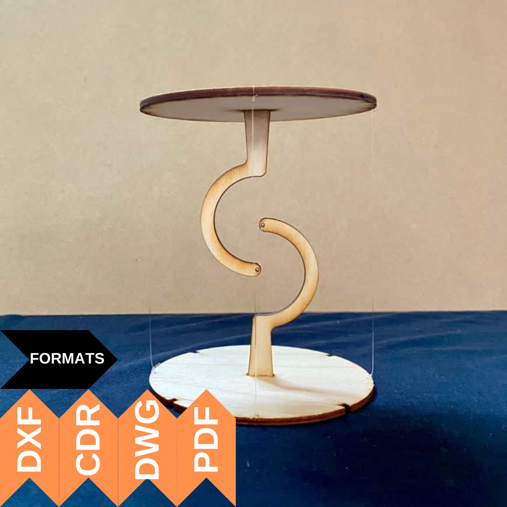 CNC CUTTING FILE Wooden Coffee Table, Cnc Coffee Table, Laser Cut Files ...