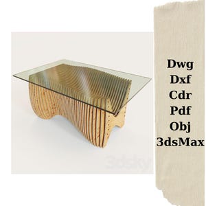 Parametric Table Pack,cnc Cutting File Pack,dxf File,wood Table Drawing ...