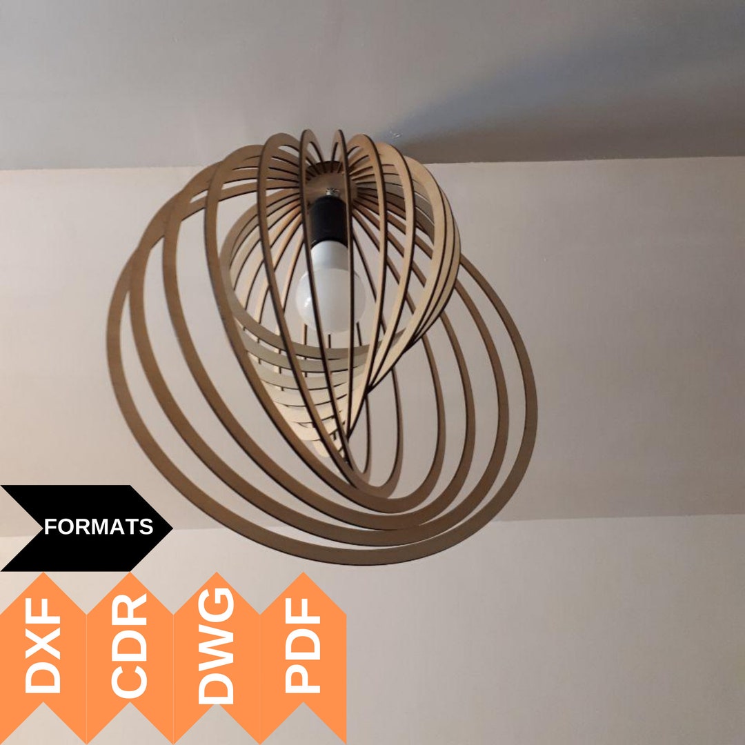 CNC CUTTING FILE Wooden Chandelier, Cnc Chandelier, Laser Cut Files ...