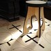 CNC CUTTING FILE Wooden Stool, Cnc Stool, Laser Cut Files, Cnc Files ...
