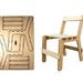 Parametric Chair,parametric Design,wood Chair Model,cnc Machine,cutting ...