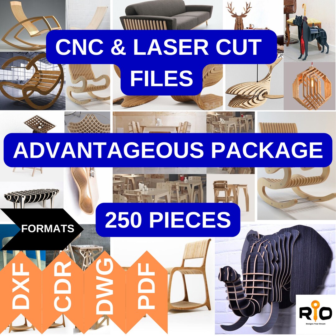 CNC Cutting FILE PACK, Cnc File Package, Cnc Machine File Package, Cnc ...