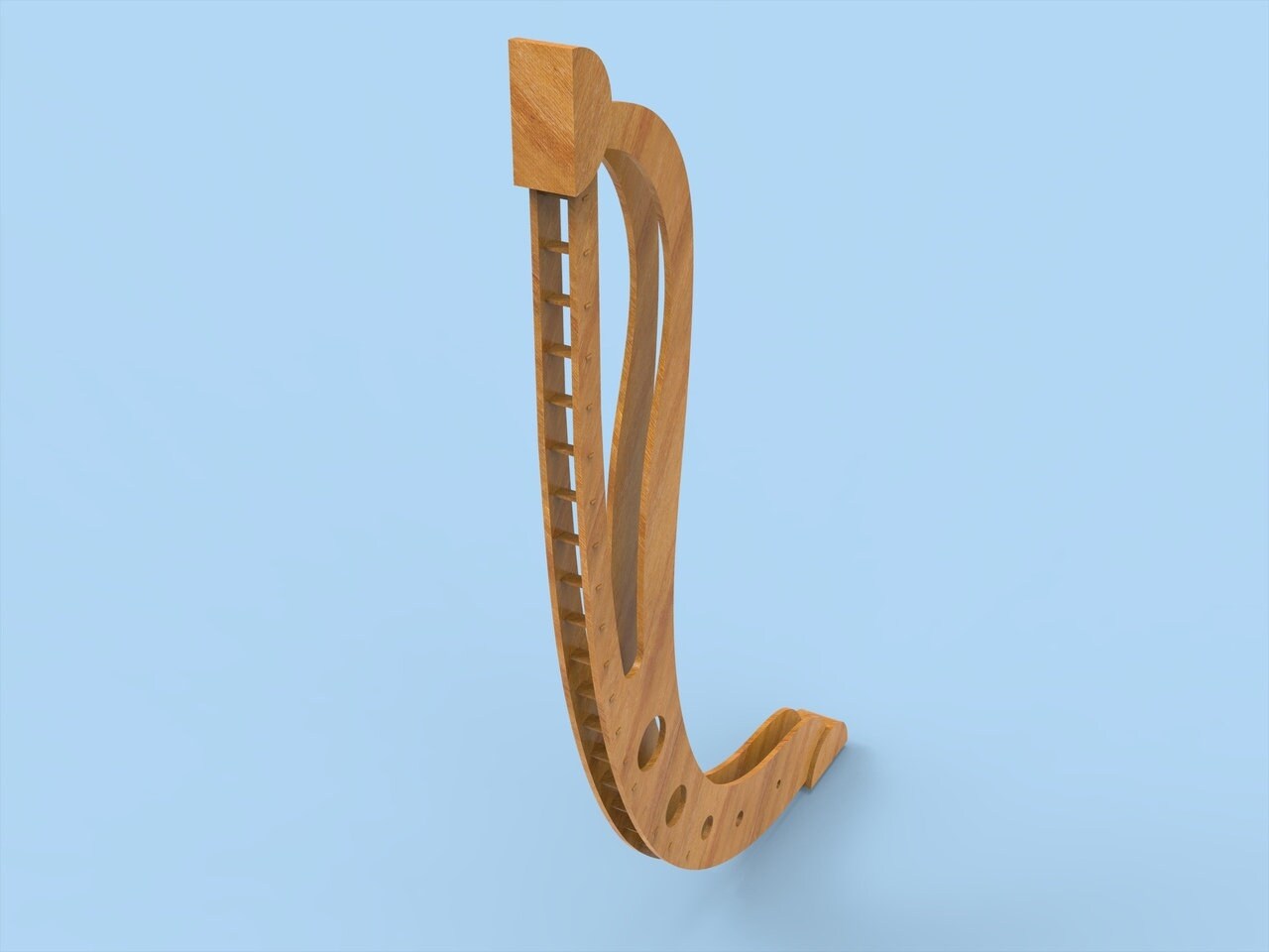 CNC CUTTING FILE Wooden Bike Stand, Cnc Bike Stand, Laser Cut Files ...