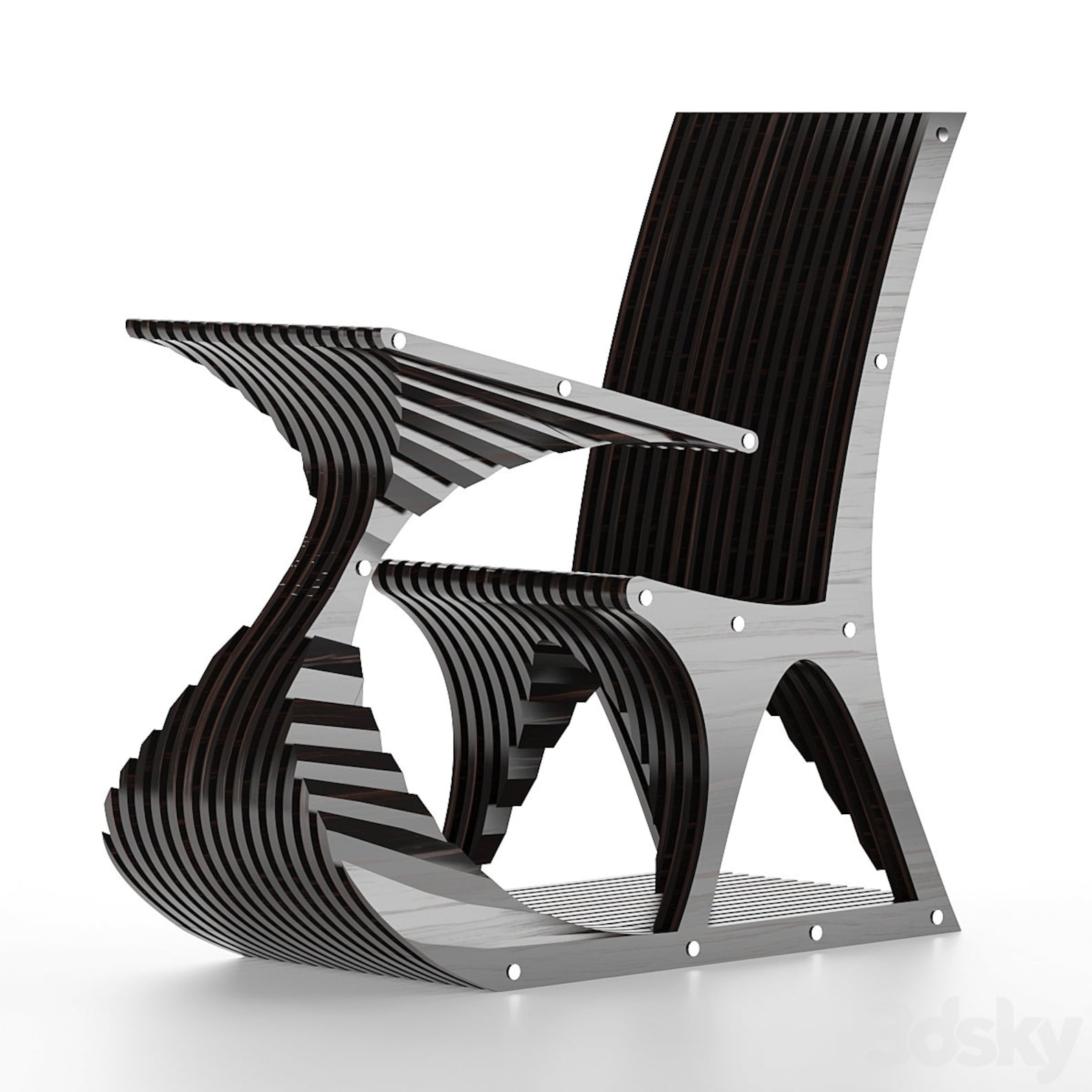 Parametric Design,cnc Machine,cnc Router,wood Chair Model,dxf Files for ...