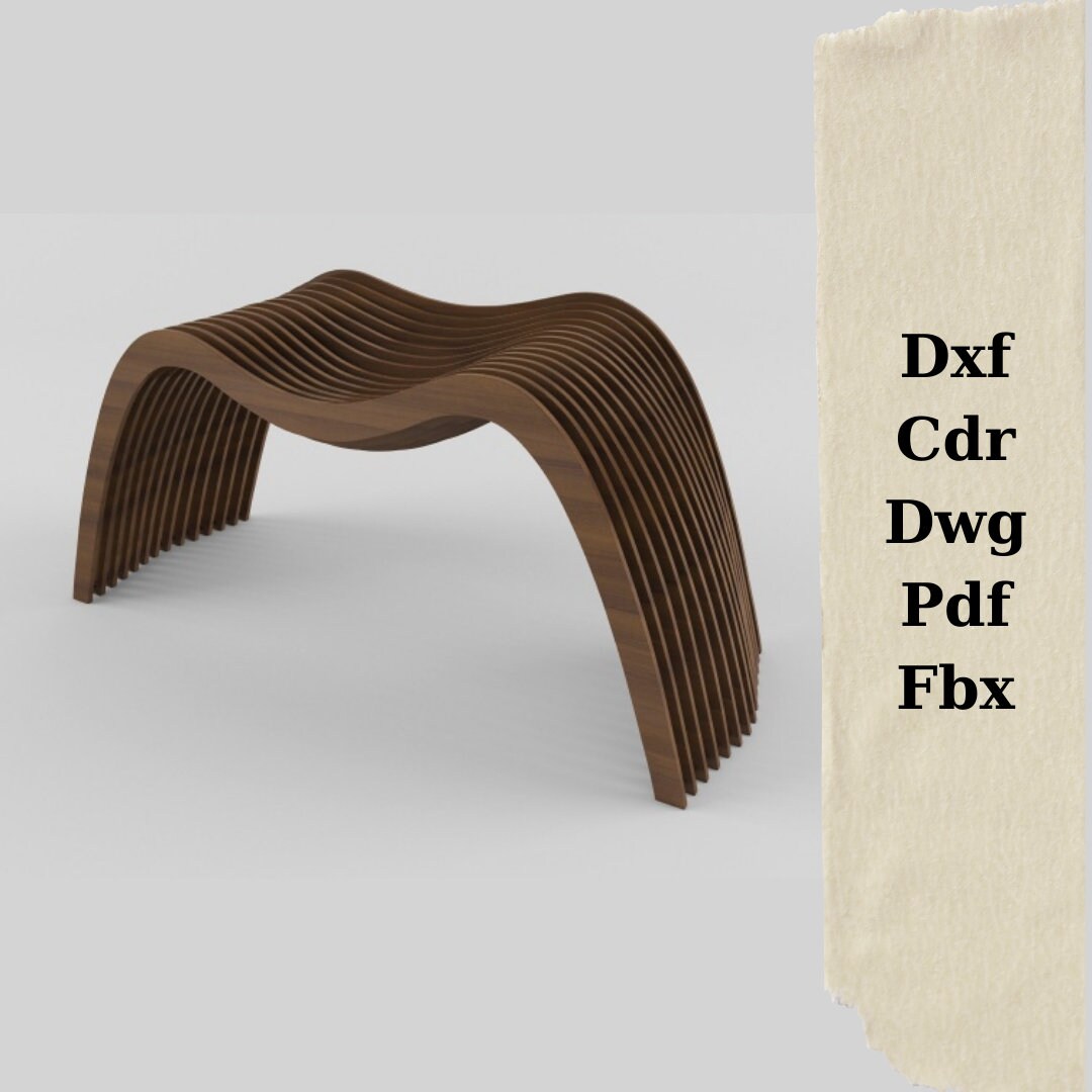 Cnc Cutting Files,wood Stool Model,cutting Machine Files,cnc Router ...