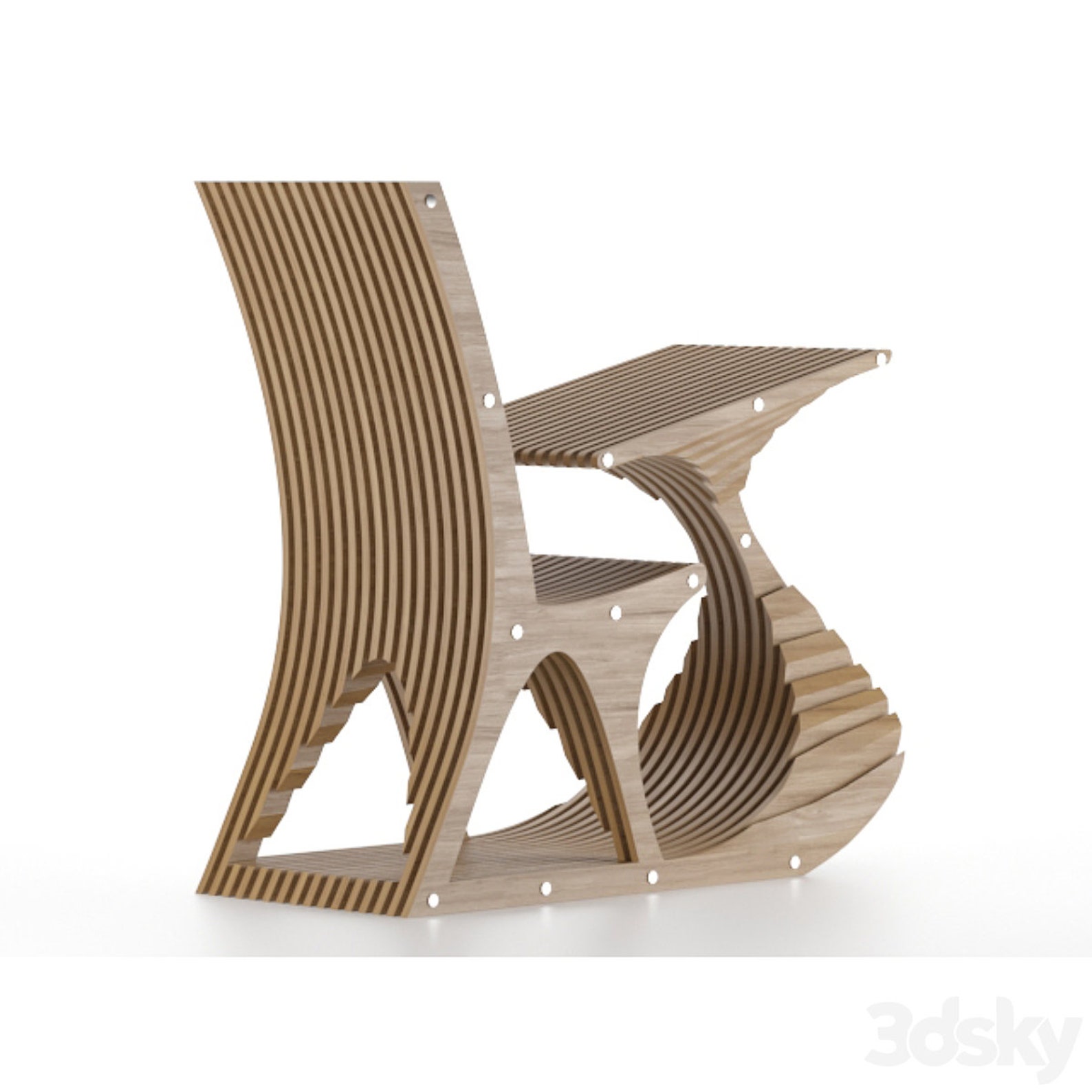Parametric Design,cnc Machine,cnc Router,wood Chair Model,dxf Files for ...