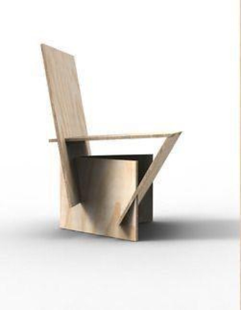 Cnc Router Cutting Files,cnc Chair Files,wooden Chair Drawing Files,dxf ...