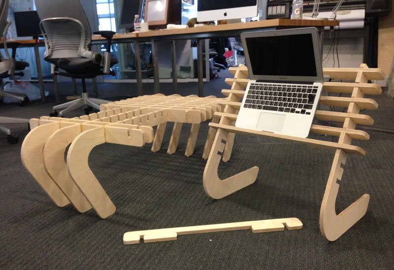 CNC CUTTING FILE Wooden Pc Stand, Cnc Pc Stand, Laser Cut Files, Cnc ...