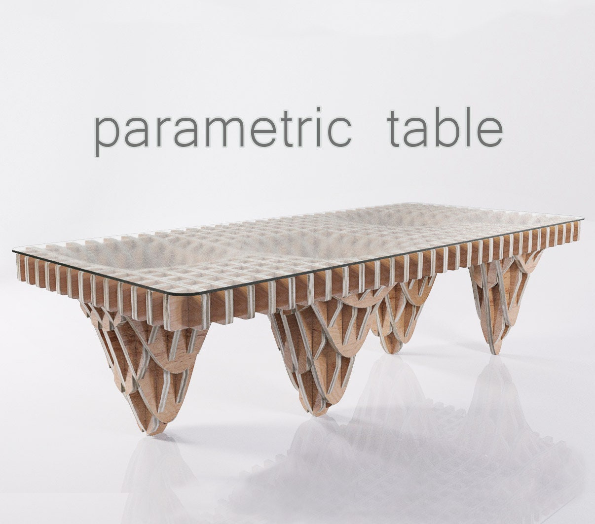 Parametric Desing,cutting Machine Files,parametric Table Model,wood ...