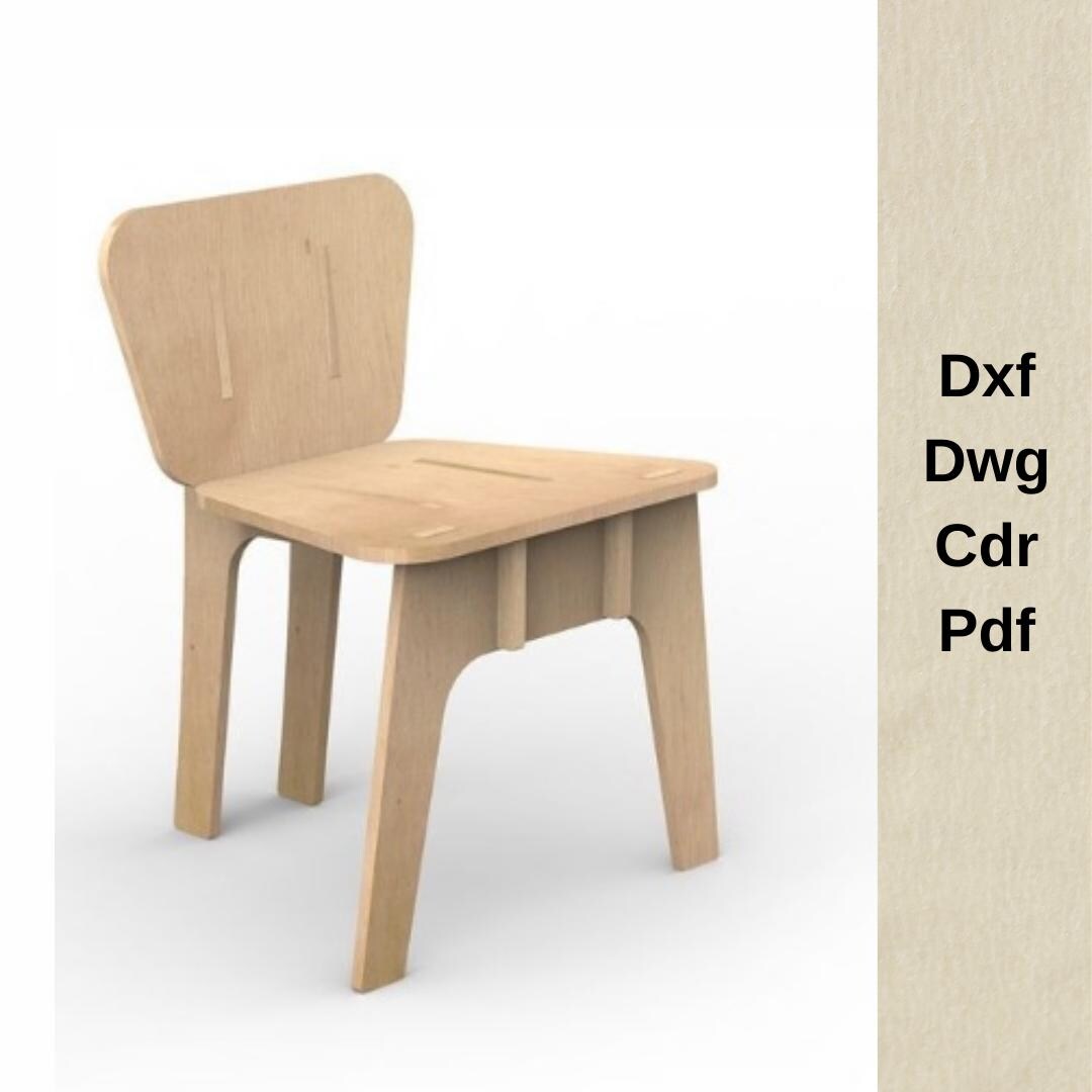 Cnc Chair Drawing Files,wood Furniture File,chair Drawing,cnc Machine ...