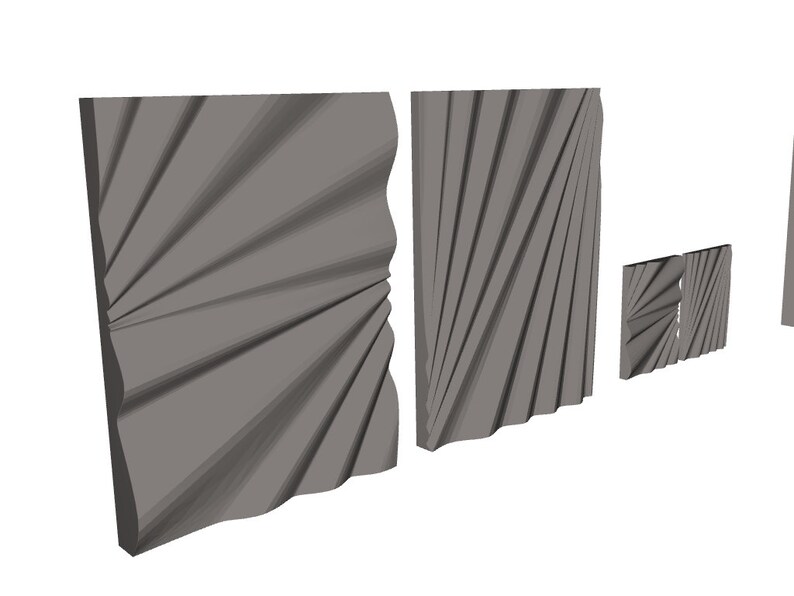 3d Stl Model,3d Walldecor Drawing,3d Wave Wall Board,3d Printer,cnc ...