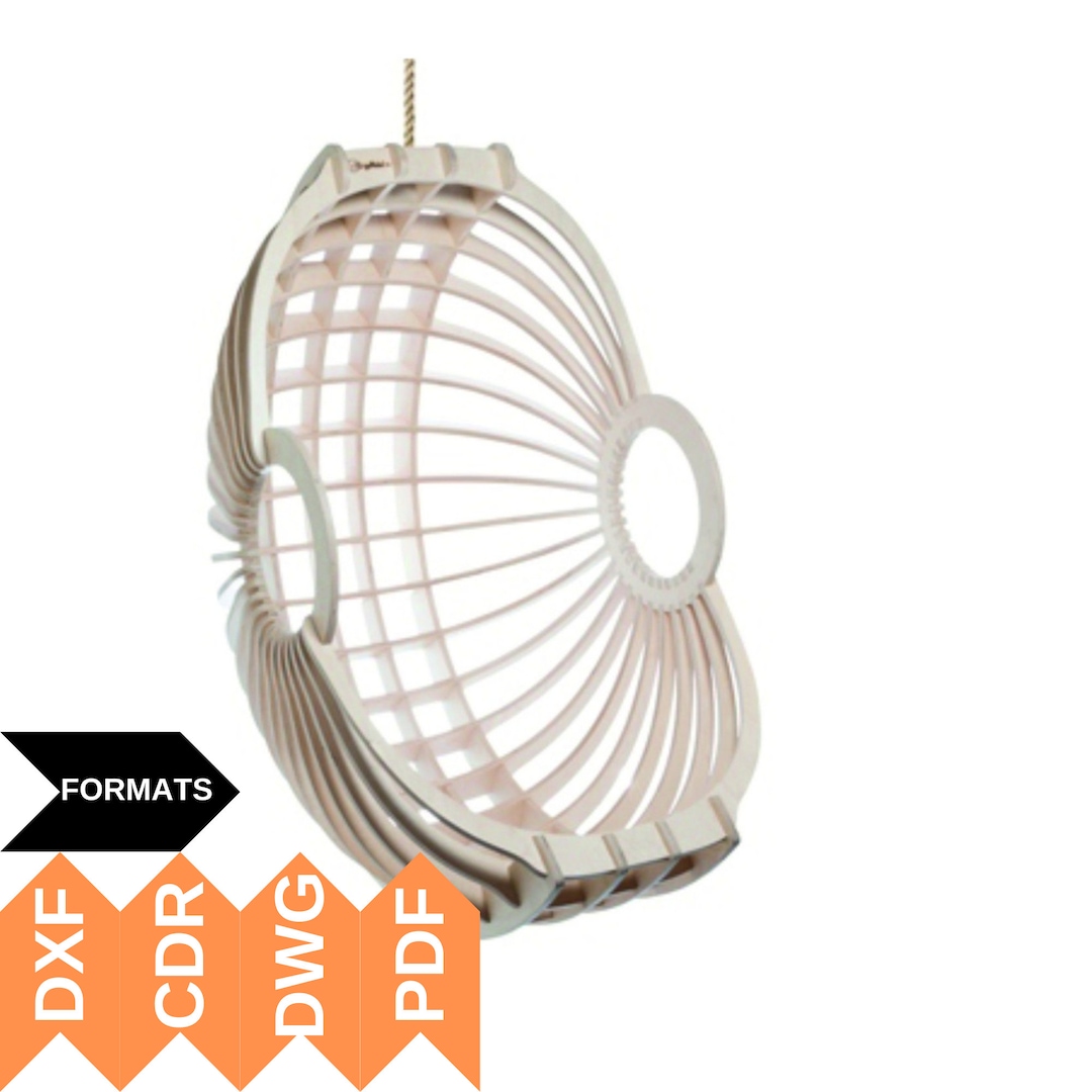 CNC CUTTING FILE Wooden Home Swing, Cnc Chair, Laser Cut Files, Cnc ...