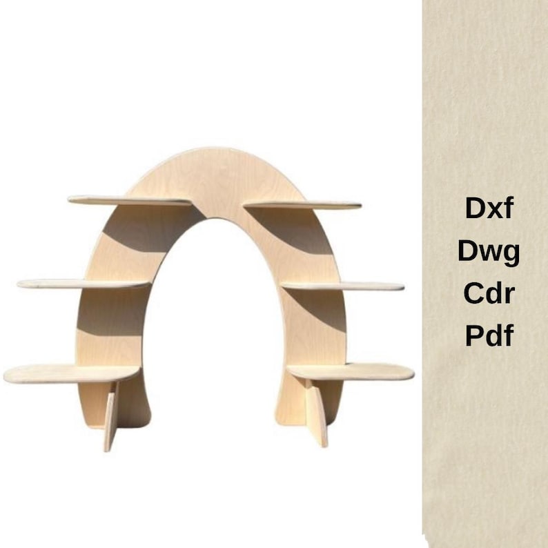 Cnc Cutting Files,dxf for Cnc,wood Shelf Model,wooden Stand Cut Files ...