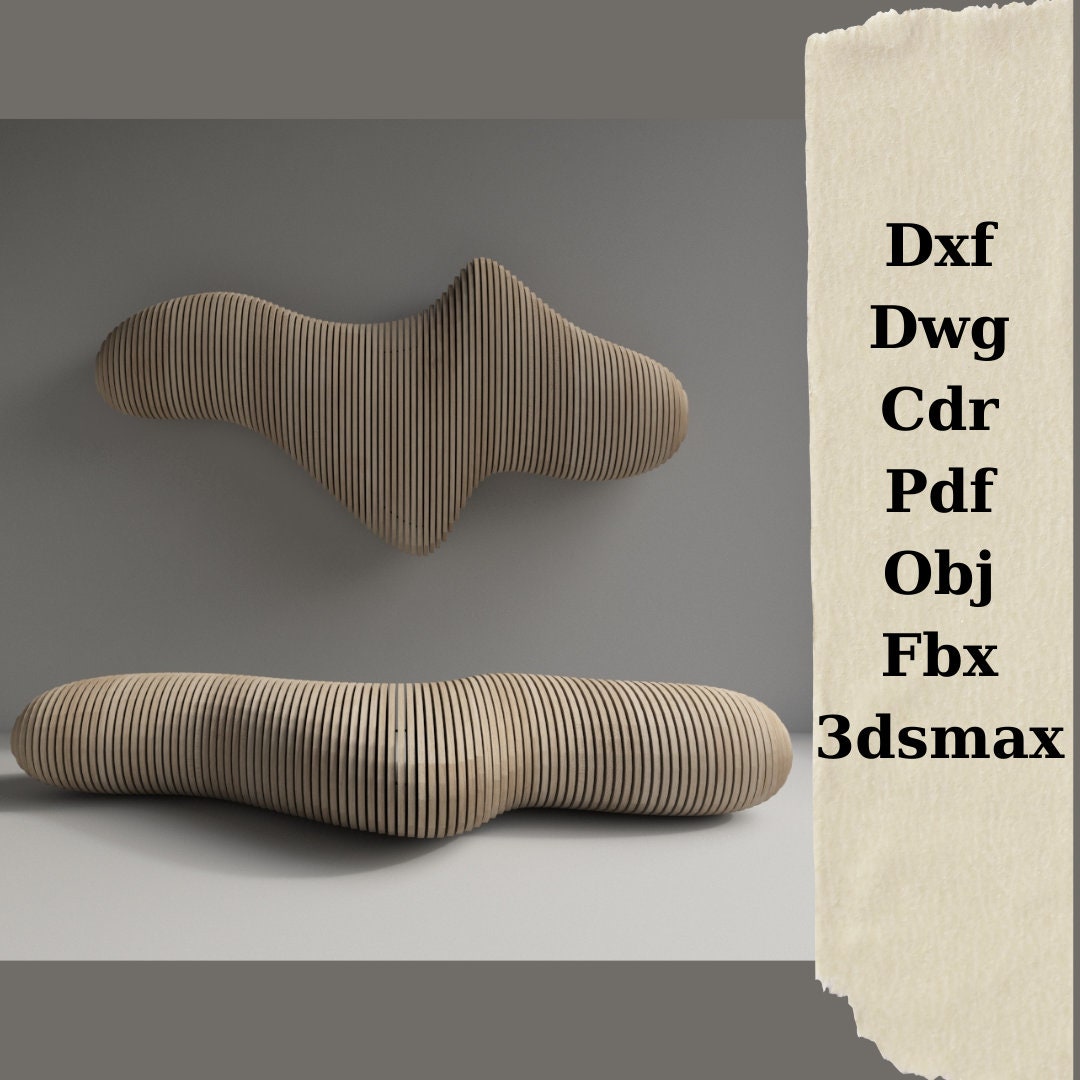 Parametric Desing,cutting Machine Files,cnc Machine,dxf,wood Furniture ...