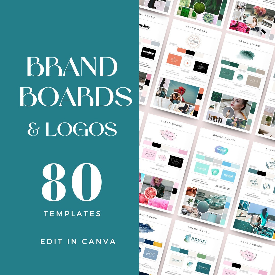 Luxury Branding Kit, Brand Board Logo, DIY Branding Kit, Business ...