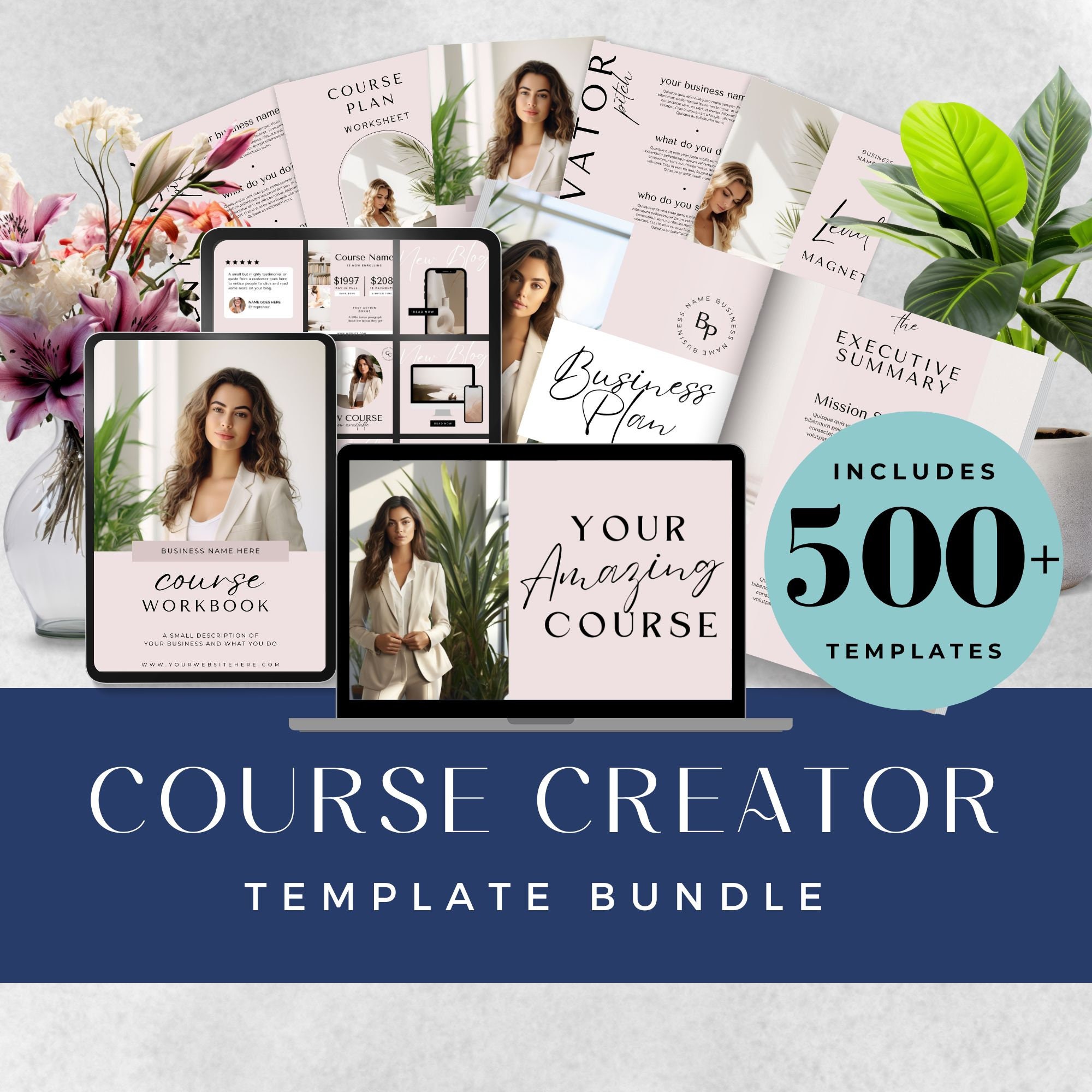 Course Creator Toolkit Templates, Template Bundle, Course Creation ...