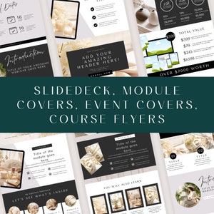 Course Creator Bundle, Course Creation Templates, Course Creator ...