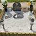 Personalised Gravestone Memorial, Memorial Headstone Grave Marker for ...