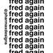 Fred Again Poster - Etsy