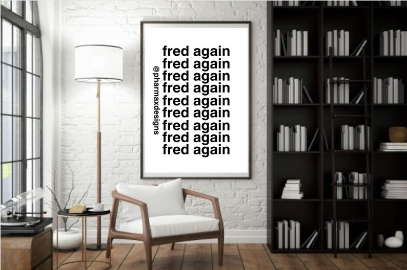 Fred Again Poster - Etsy