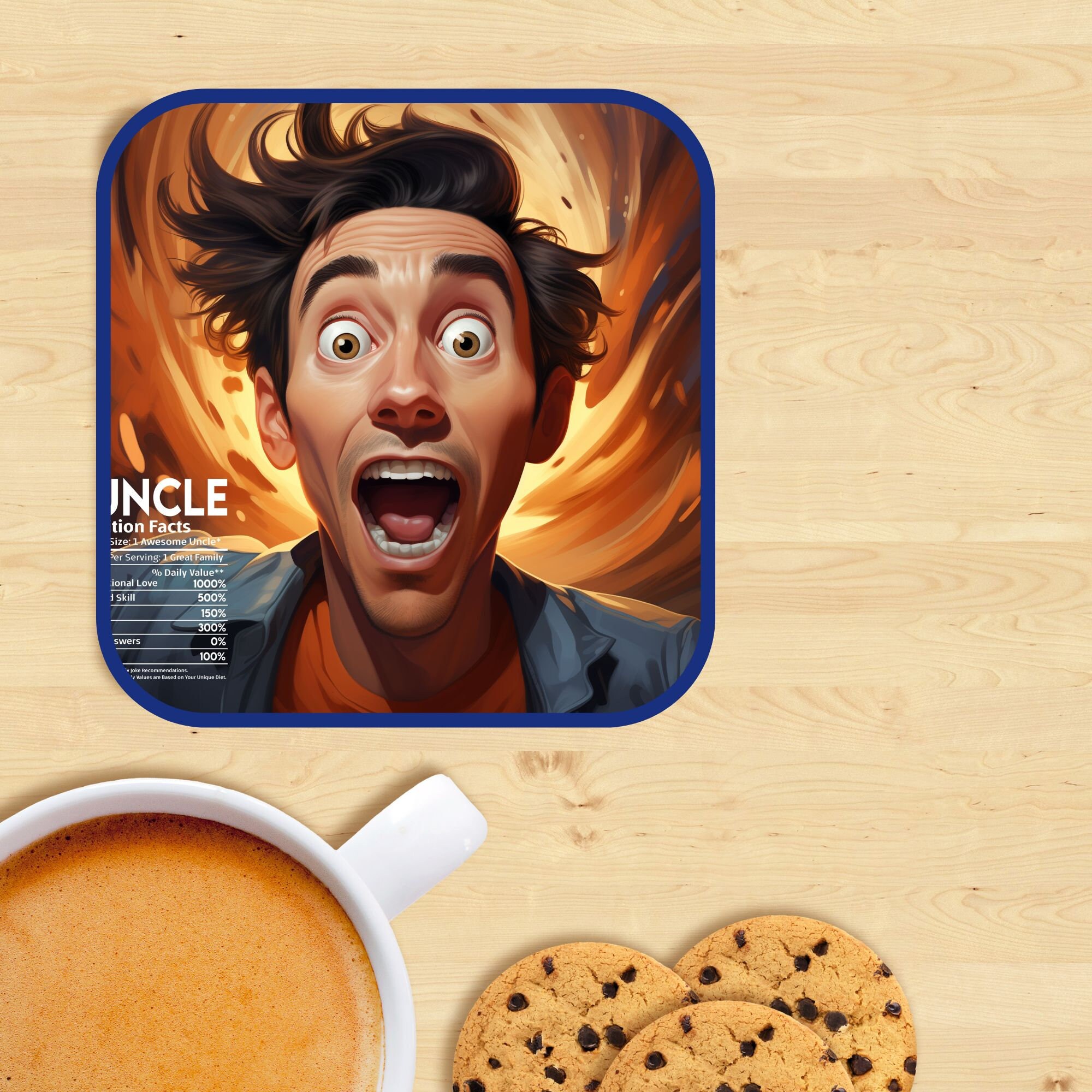 Fun Uncle 20 Oz Skinny Tumbler PNG Uncle Tumbler Wrap Sublimation ...