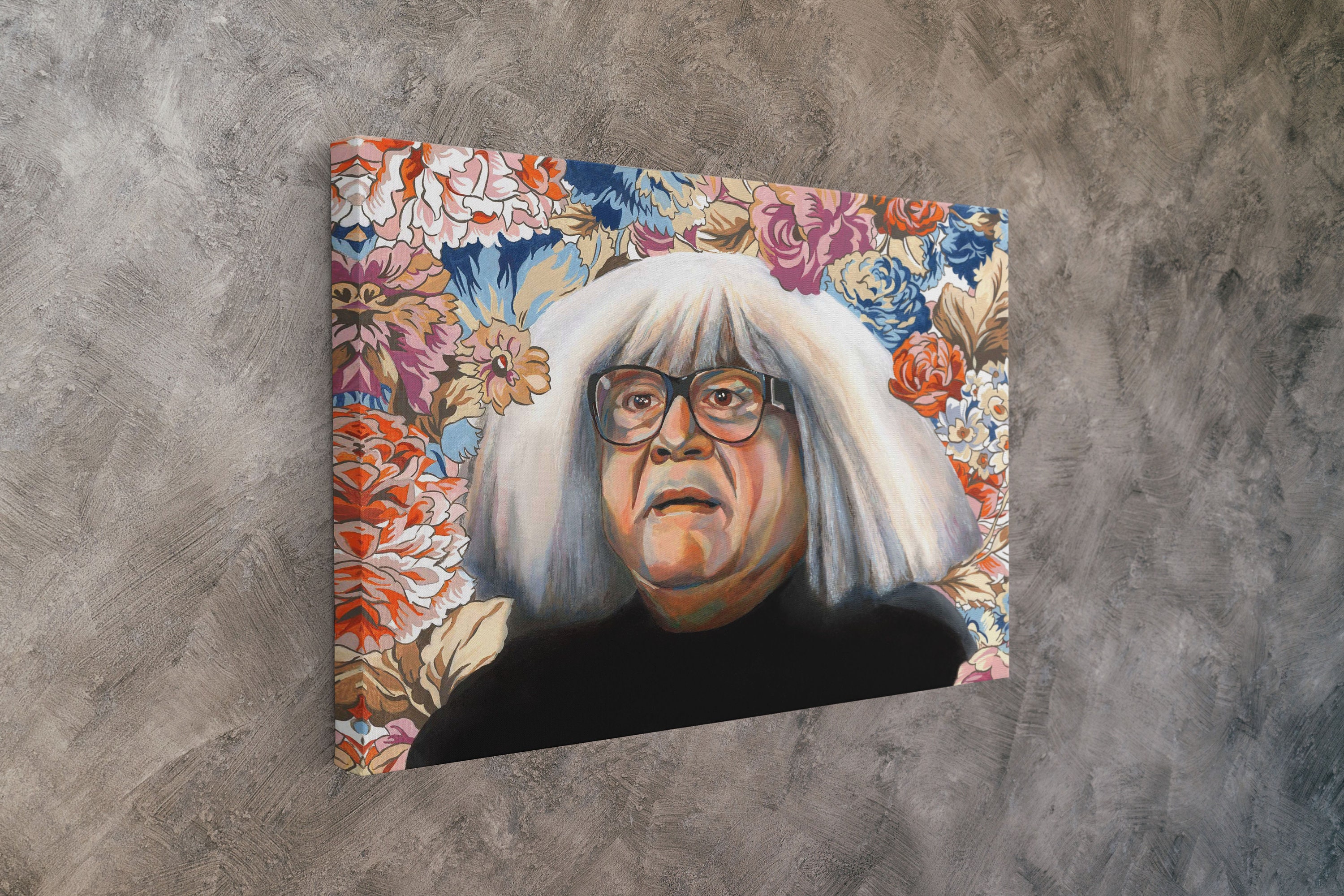 Frank, Oil Painting, Danny Devito, Canvas Painting, It's Always Sunny ...