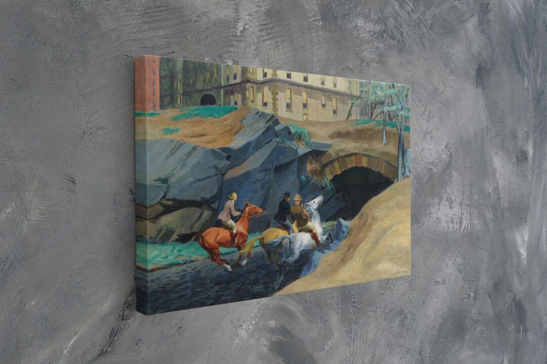 Bridle Path by Edward Hopper Reproduction Print Hopper Painting Print ...