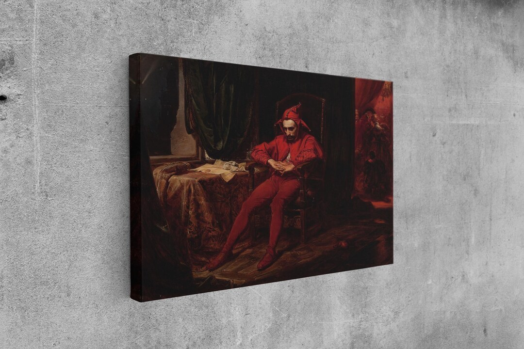 Stanczyk Wall Art, Jan Matejko, Stanczyk Canvas, Huge Canvas Home Decor ...