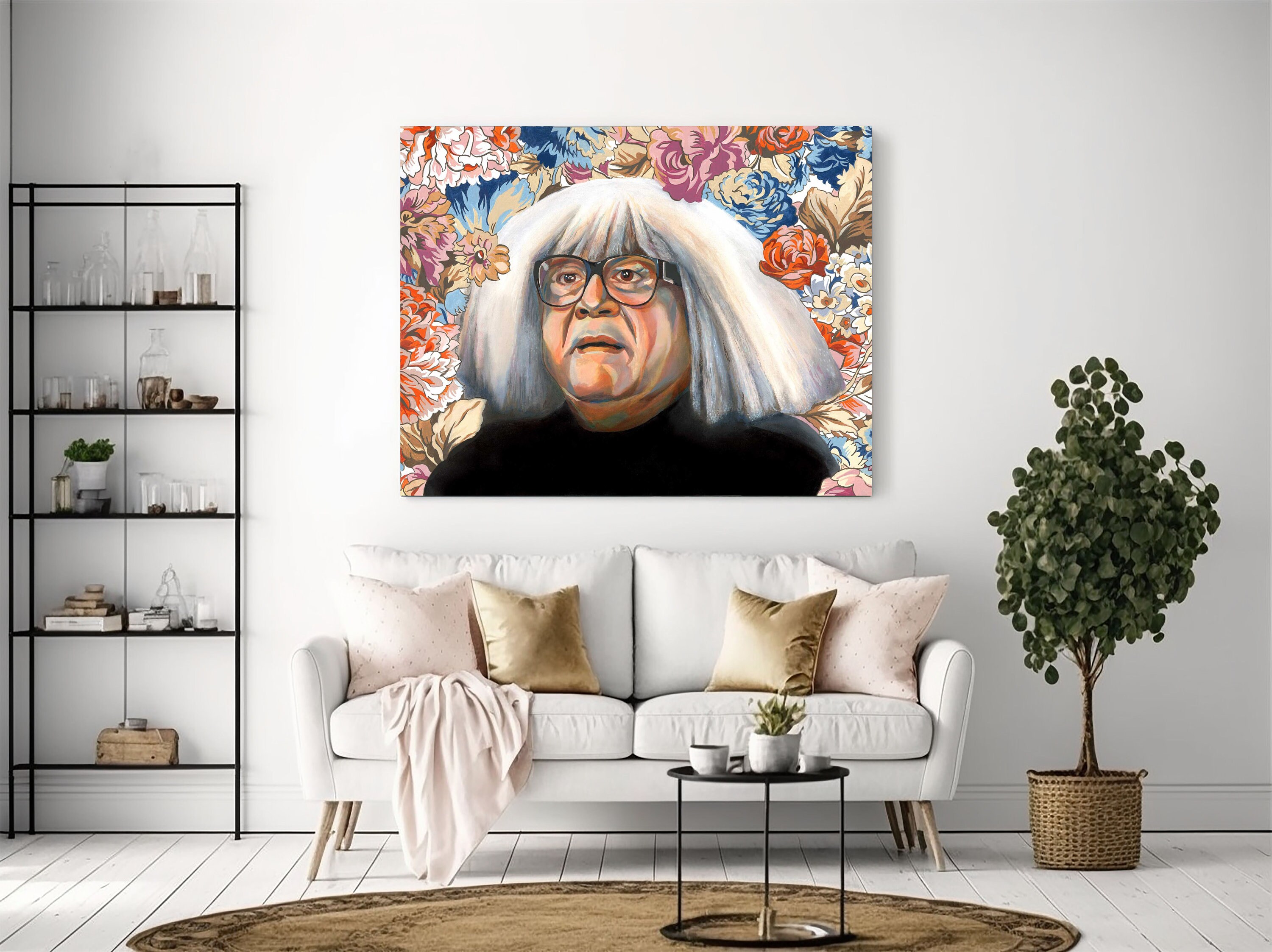 Frank, Oil Painting, Danny Devito, Canvas Painting, It's Always Sunny ...
