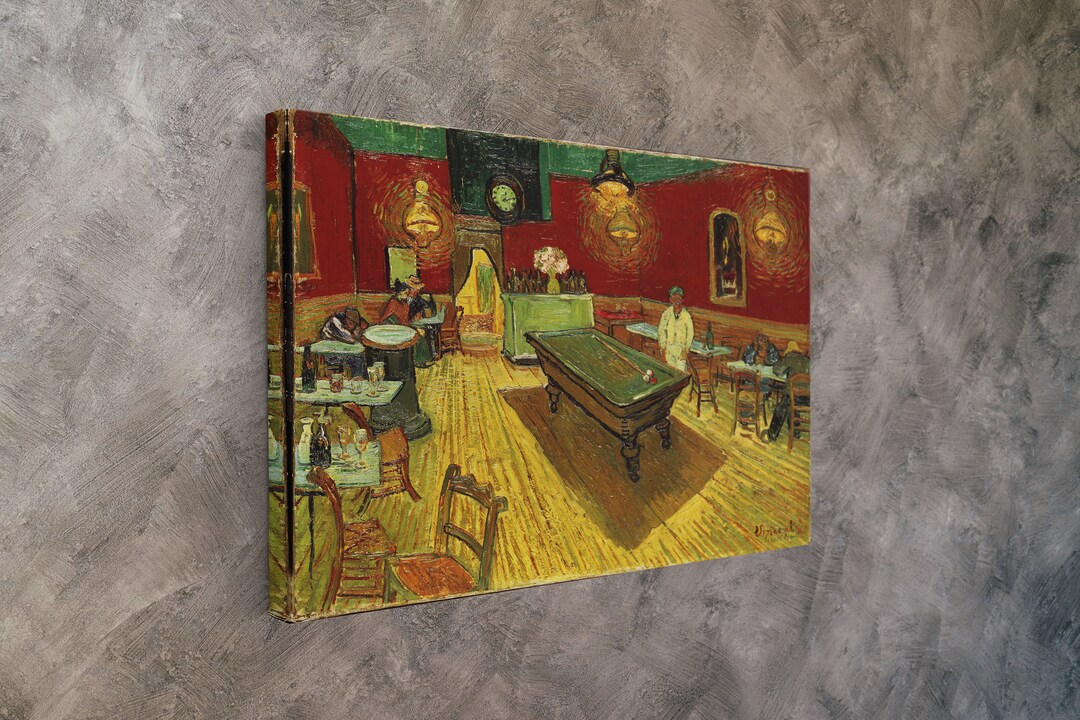 Van Gogh Cafe Decor,van Gogh Artwork,the Night Cafe by Van Gogh,vincent ...