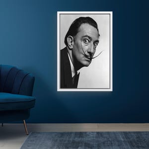 Salvador Dali Art, Modern Canvas Art, Office Art Decor, Wall Hanging ...