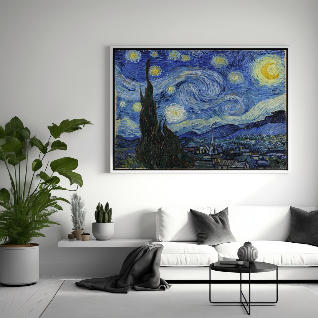 Vincent Van Gogh Wall Decor, Canvas Wall Art, Wall Art, Canvas Painting ...