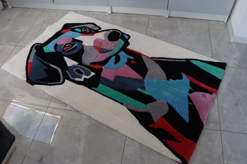 Personalized Handmade Tufted Rug: Custom Shape Bedroom Rug - Etsy