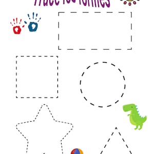 Maternelle - Préscolaire - on Joue Avec Les Formes - Pages D'activités ...