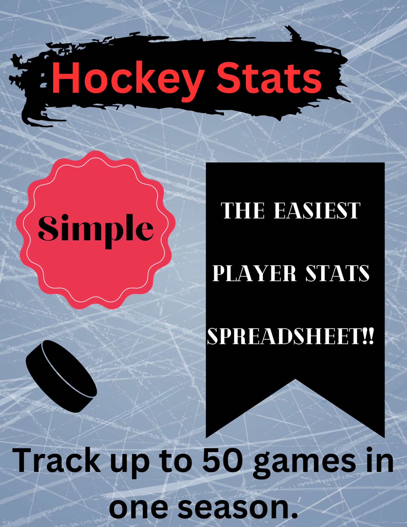 Hockey Stats Tracker Spreadsheet for Coaches (digital Download) - Etsy ...