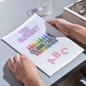 The Alphabet Coloring Pages - 27 PRINTABLE Pages - Preschool Coloring ...