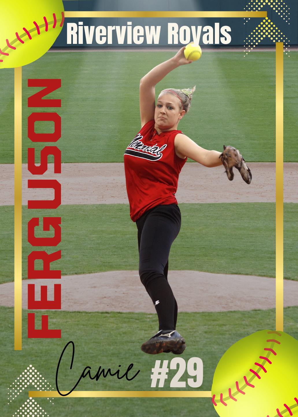 Personalized Softball Trading Cards - Printable - Custom Made Softball ...