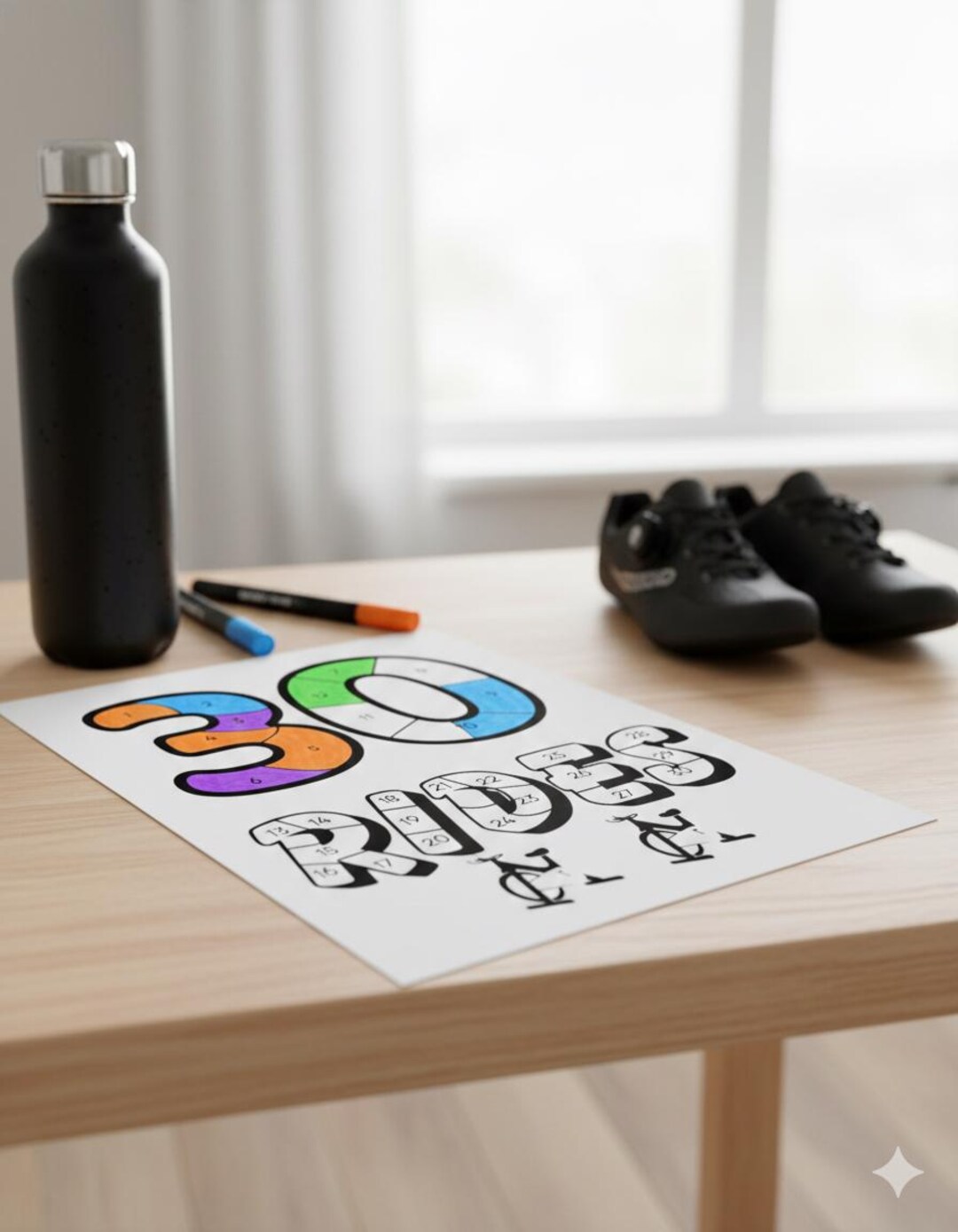 Spin Challenge Tracker Bundle | Peloton Workout Log (PDF Pattern) - Etsy