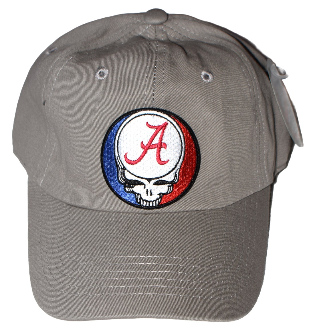 RARE Alabama Crimson Tide and Grateful Dead Steal Your Face Hat With ...