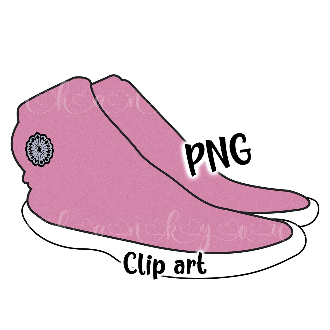 Pink Navajo Moccasins Clip Art PNG, Sublimation, Native American ...