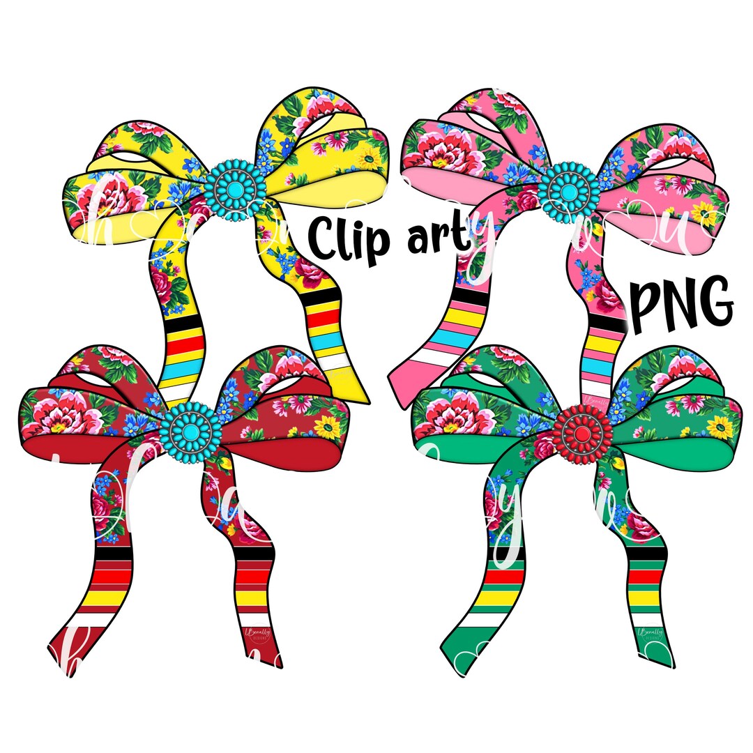 Coquette Masani Scarf Bow, PNG Clip Art, Sublimation DTF, Ribbon Skirt ...